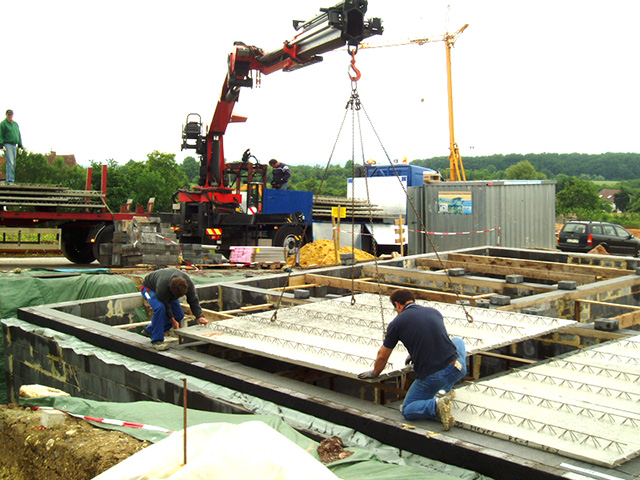 Ziegler GmbH, Produkte, Betonwände, Filigran-Deckenplatten ...